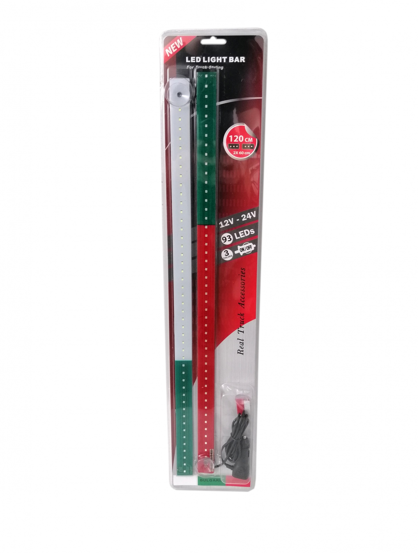 120CM NATIONAL FLAG LED LIGHT БАР BULGARIA | Flexzon.com