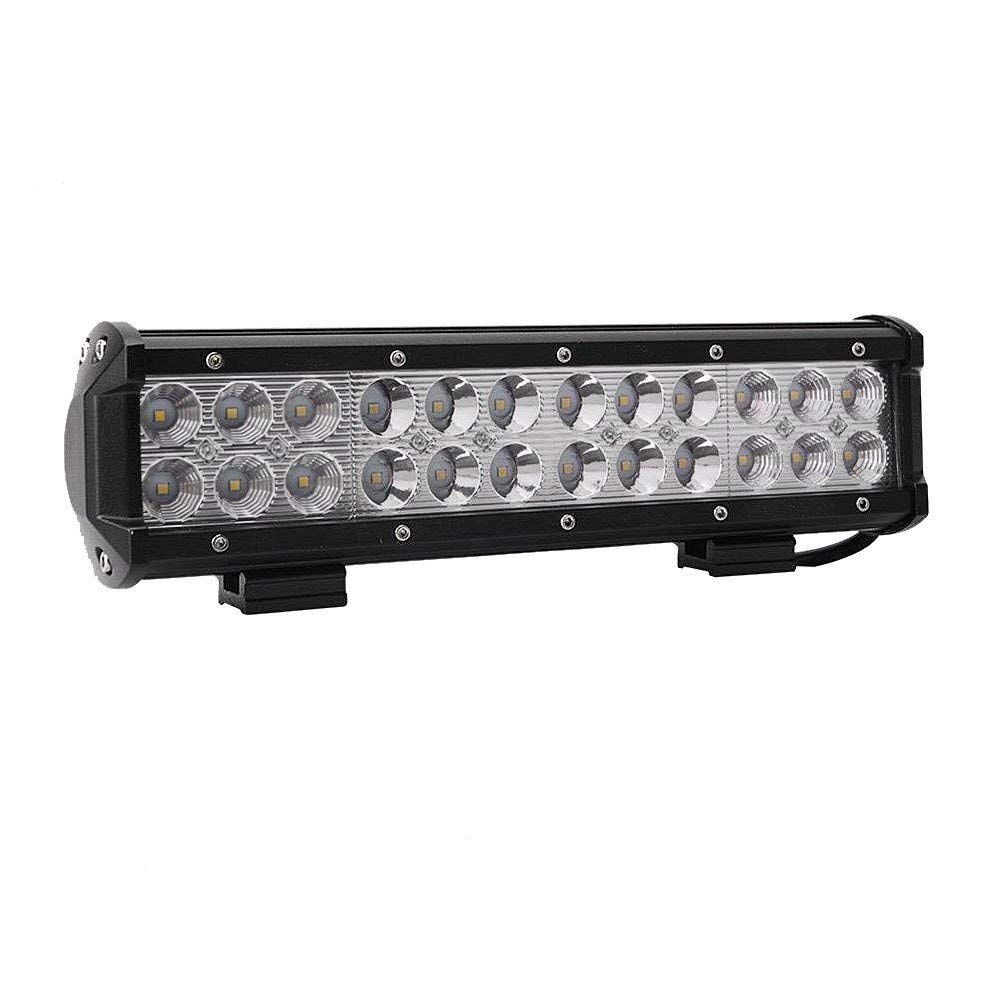 Мощен LED бар Flexzon с Комбинирана Combo светлина 72W 24 LED 12V 24V АТВ, Джип, 4х4, Offroad ...