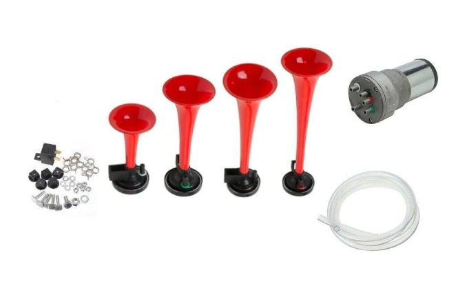 Тромба клаксон с компресор мелодия "Call The Post" - 12V | Flexzon.com