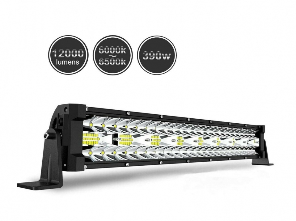 56cм 390W 9D Led Bar Лед Диоден Бар Прожектор Дневна Светлина 12000lm ...