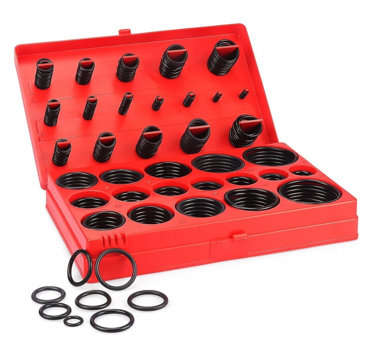 Универсален комплект от 419бр. гумени О-пръстени | Flexzon.com