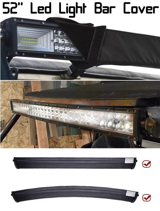 Универсален предпазен калъф за лед бар 132 см 52" инча черен | Flexzon.com