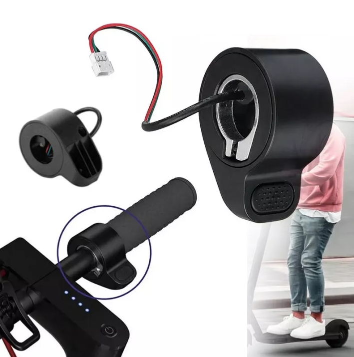 Бутон палец за подаване на газ на електрическа тротинетка Xiaomi Mijia M365/M365 Pro, 65x45x28 ...